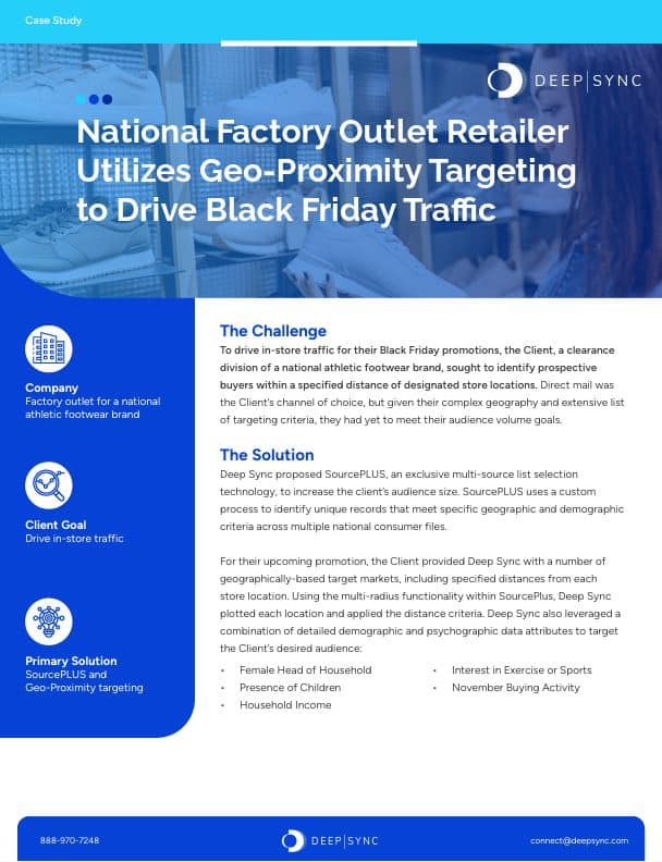 National Factory Outlet Retailer Utilizes Geo-Proximity Targeting to ...